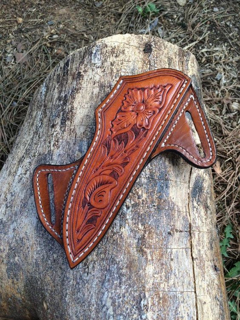 Bull Sheath Leather for Cowboy Knives – Texan Knives